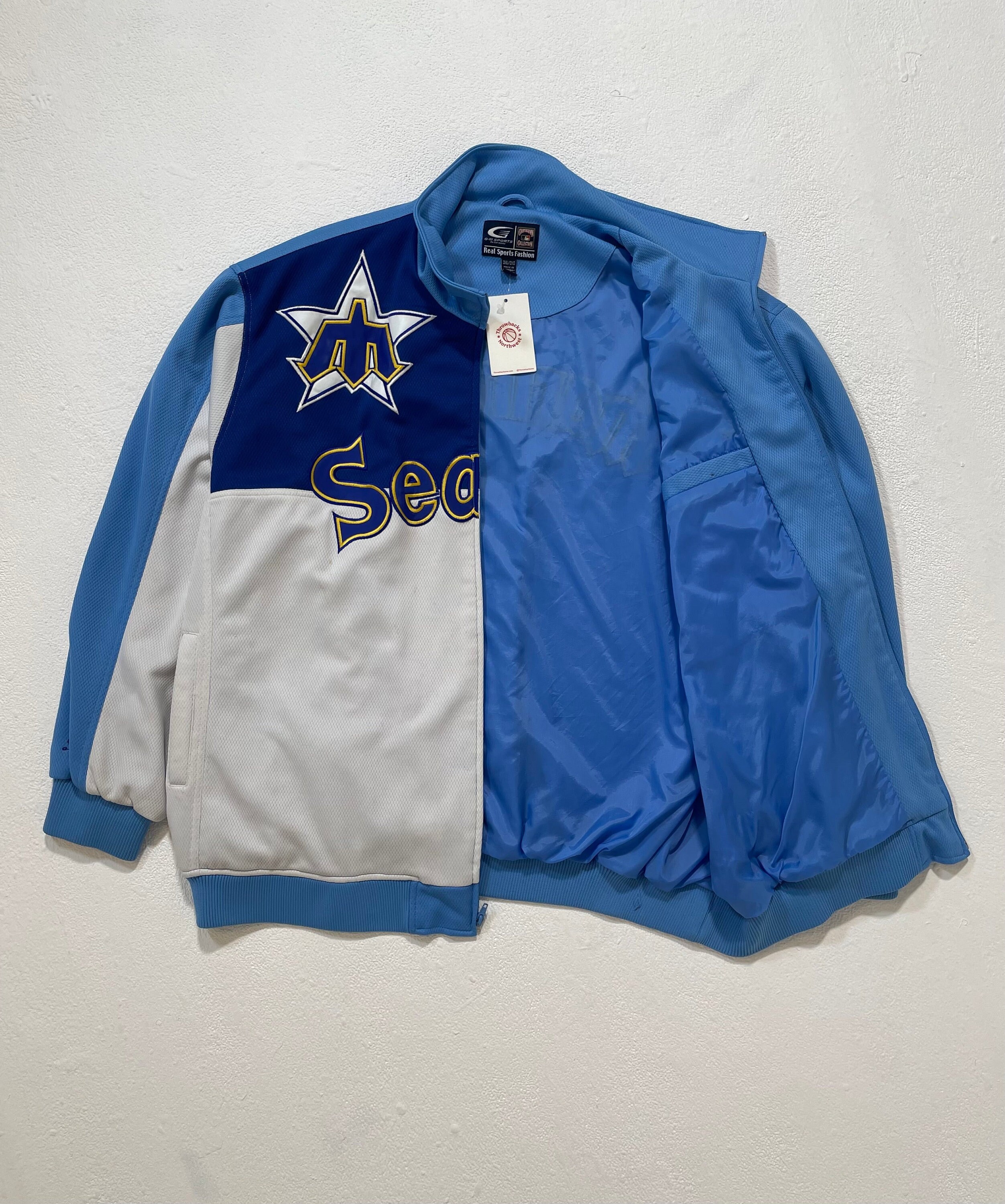 Seattle Mariners Cooperstown Collection Jacket Sz. XXXL - Etsy