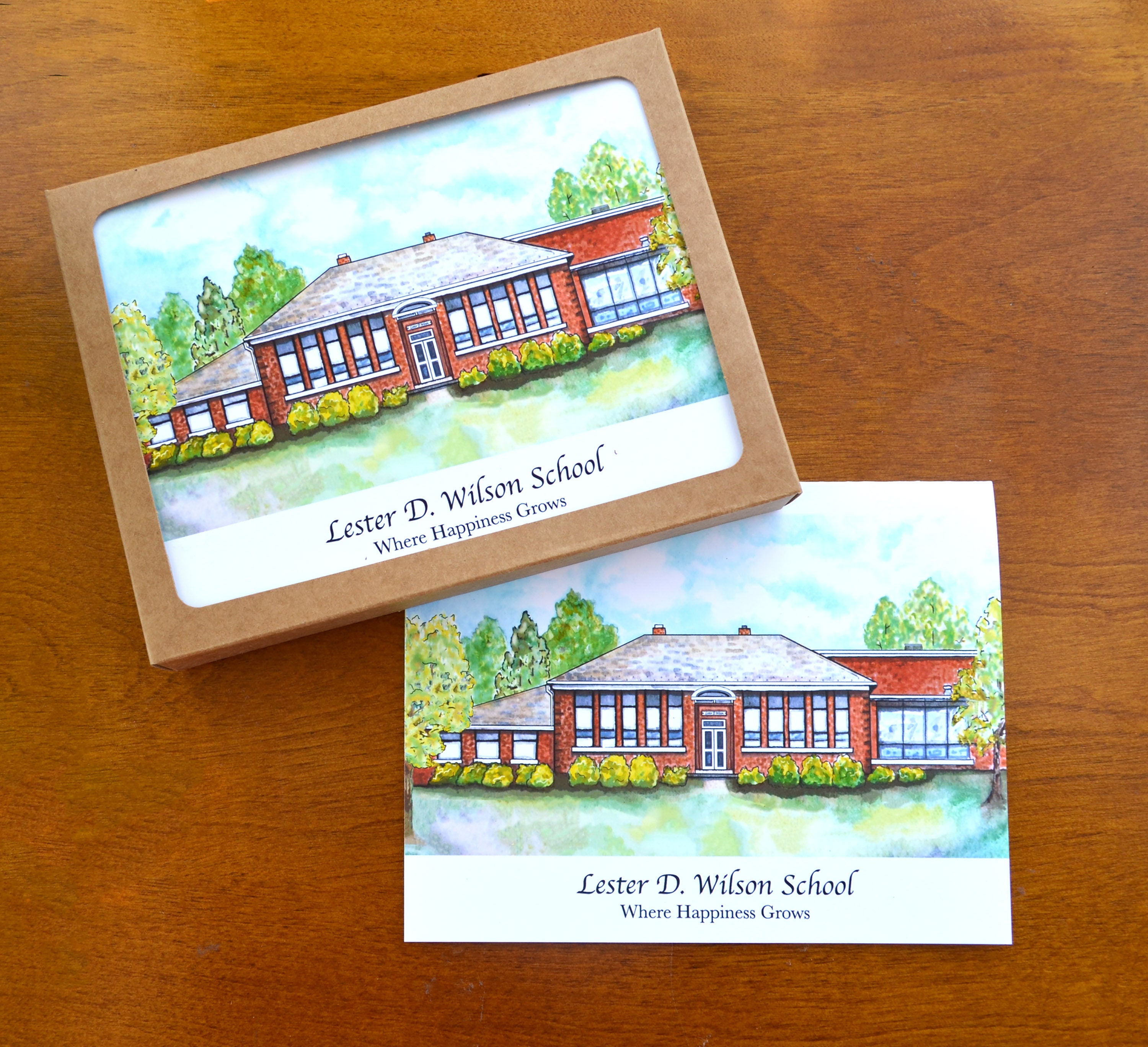 Wilson Elementary School Note Card Set Lester D Alexandria Township New ...