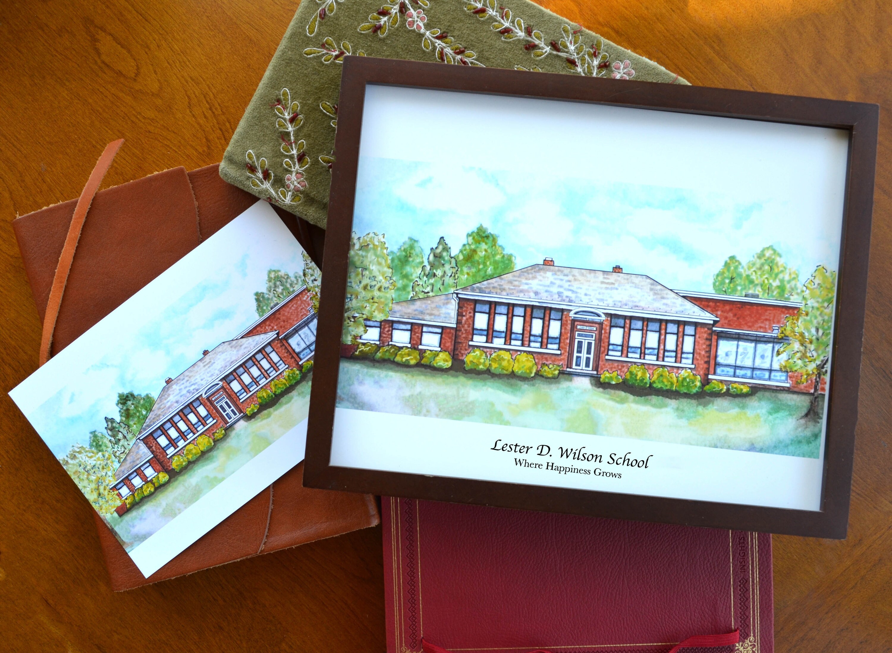 Wilson Elementary School Note Card Set Lester D Alexandria Township New ...