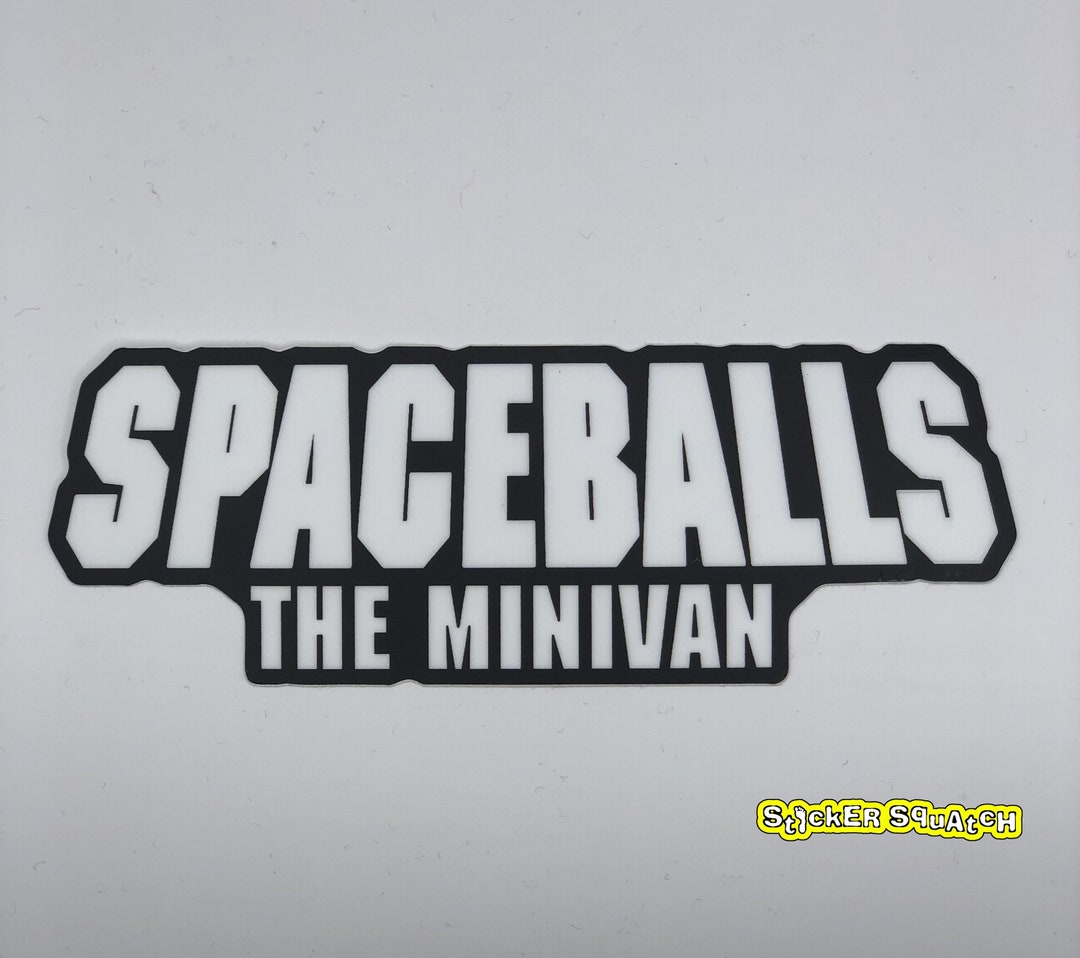 Spaceballs the Minivan Spaceballs Movie Inspired 5 Sticker - Etsy