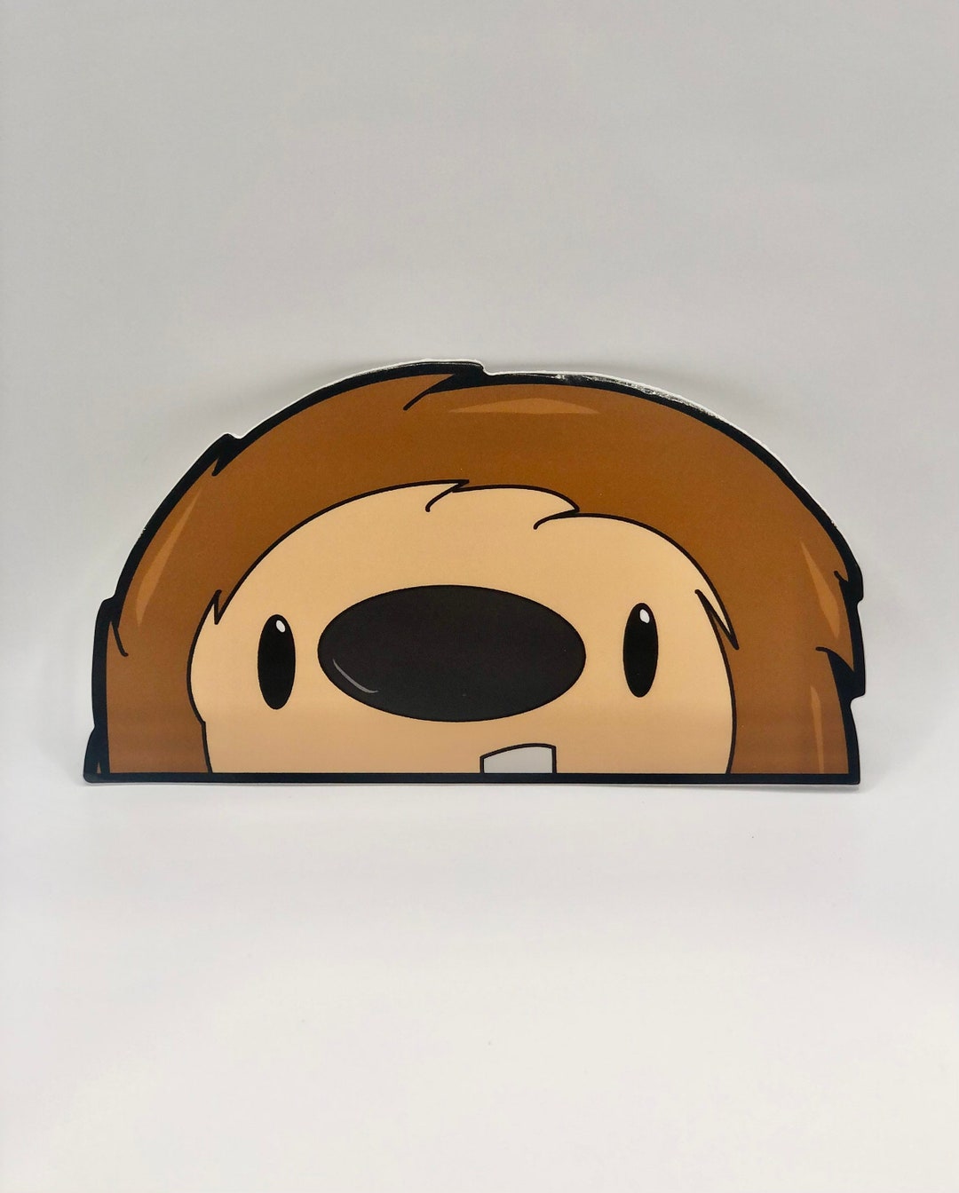 Sasquatch Peeker - Stickersquatch 5” Premium Vinyl Window Peek. - Etsy