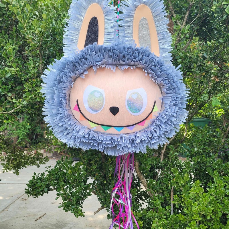 Labubu With Rainbow Teeth - Etsy