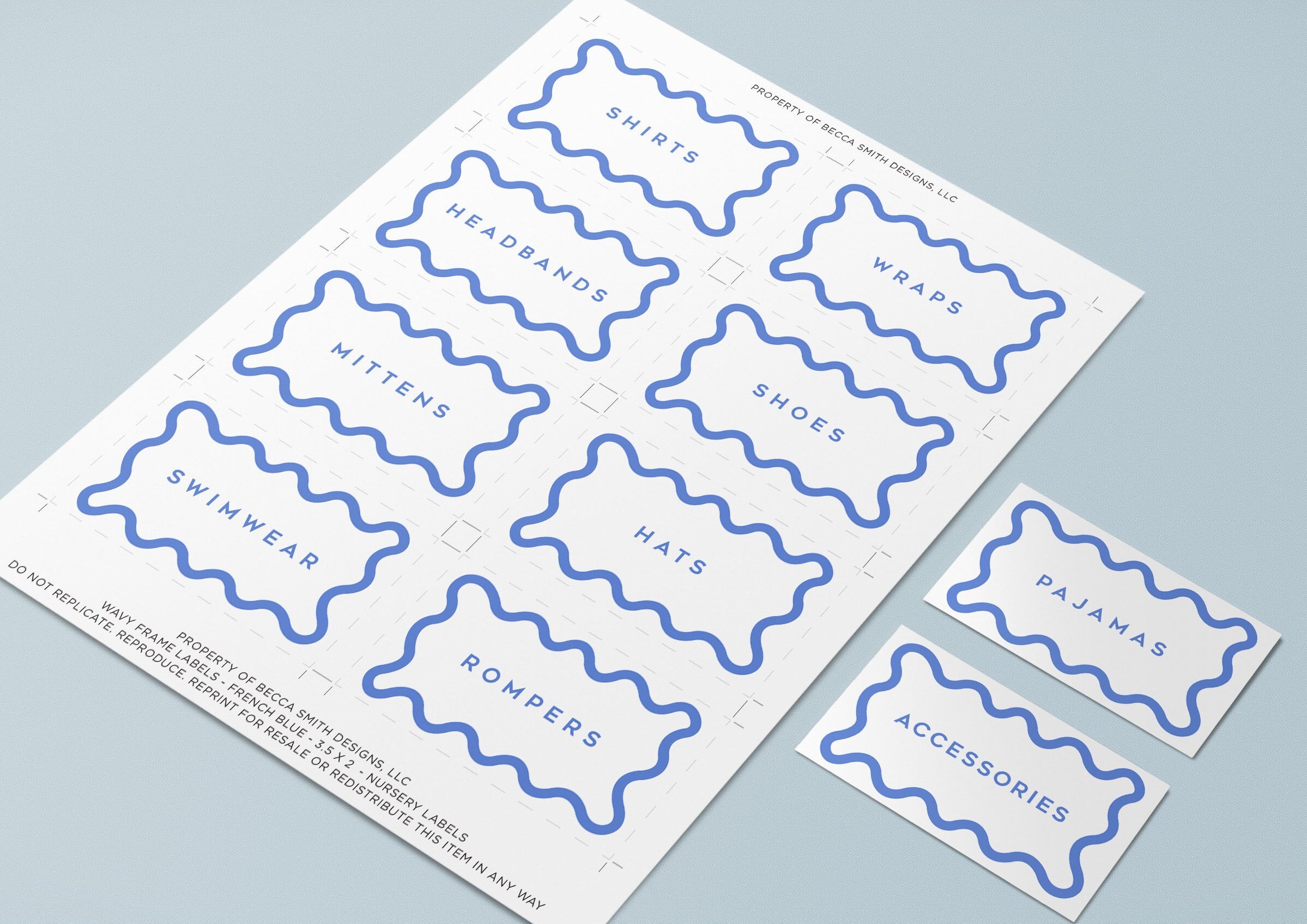 PRINTABLE NURSERY LABELS | Baby Storage Labels | Infant Organization ...