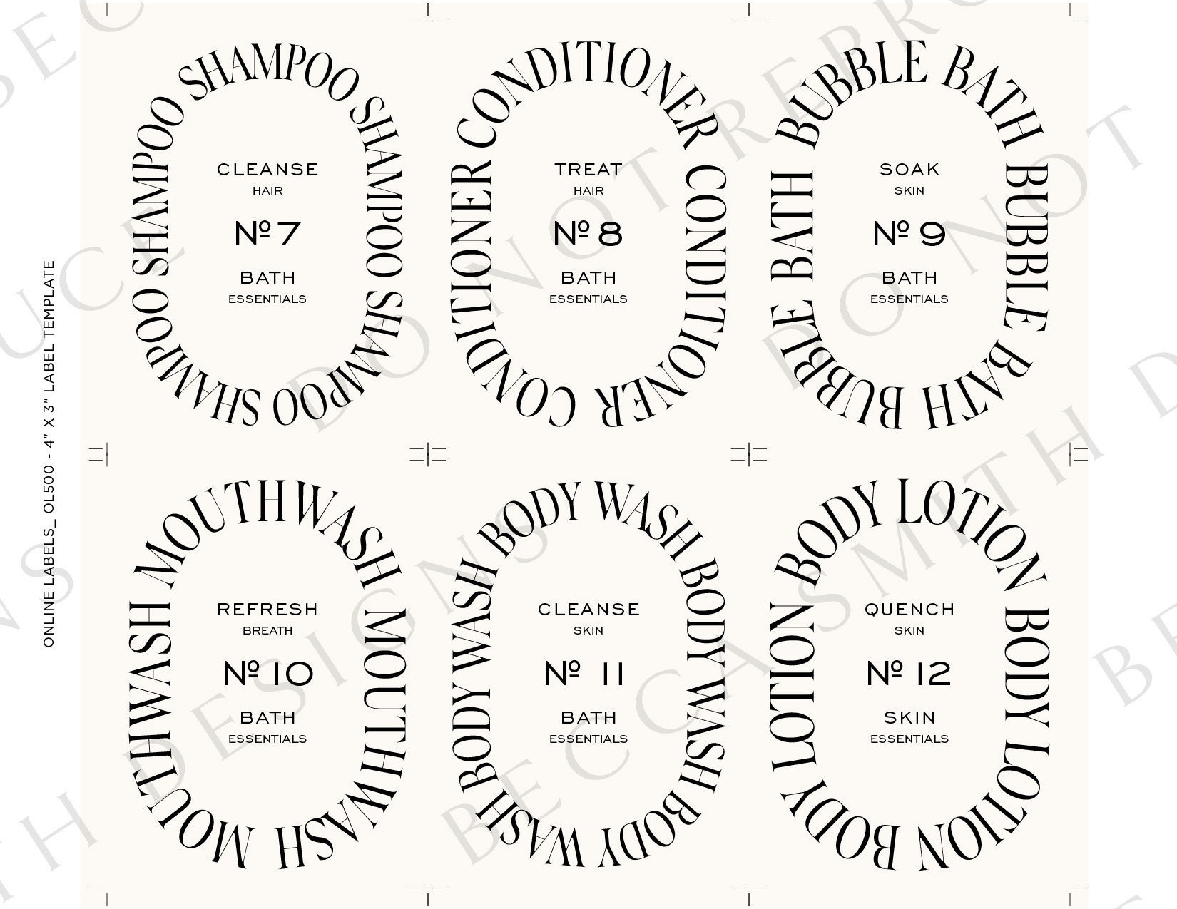 BATHROOM LABELS | PDF | Digitaldownload | Printable | Home Organization ...