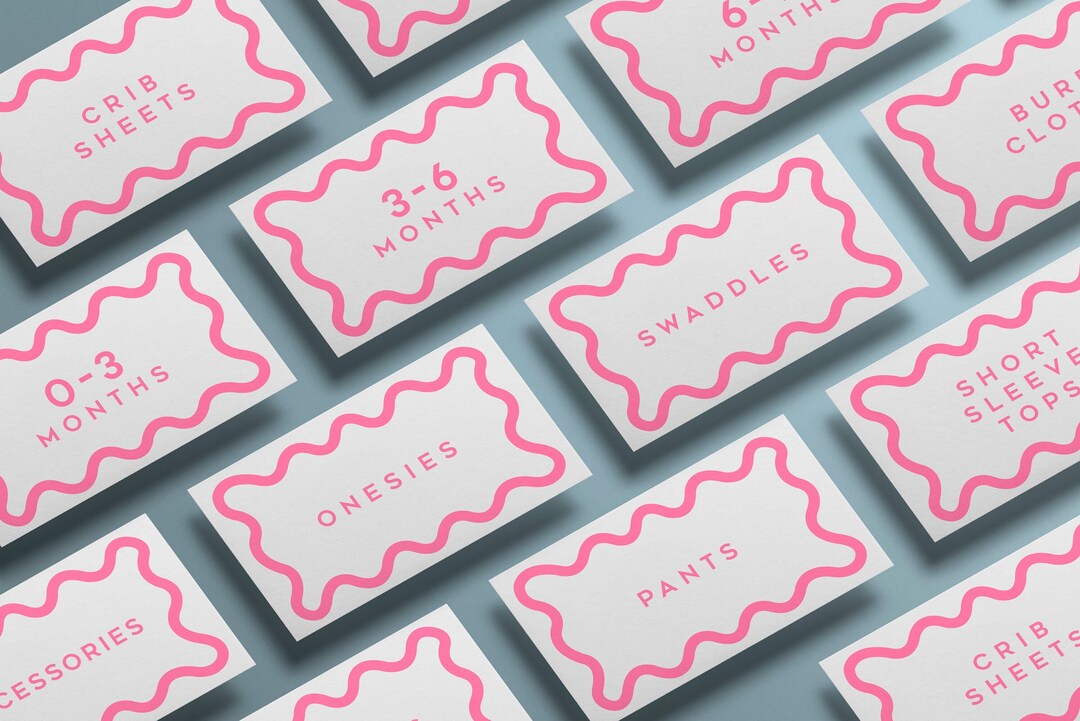 PRINTABLE NURSERY LABELS | Baby Storage Labels | Infant Organization ...