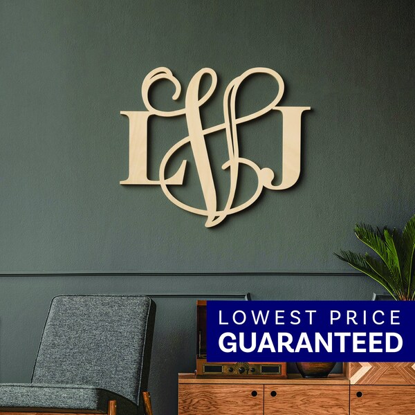 Monogram Wall Art - Etsy