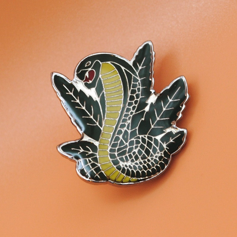 Snake Pin - Etsy