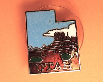 Utah Pin - Etsy