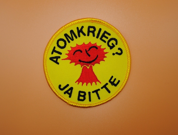 Atomkrieg Ja Bitte German Nuclear Explosion Atom Bomb Cold - Etsy