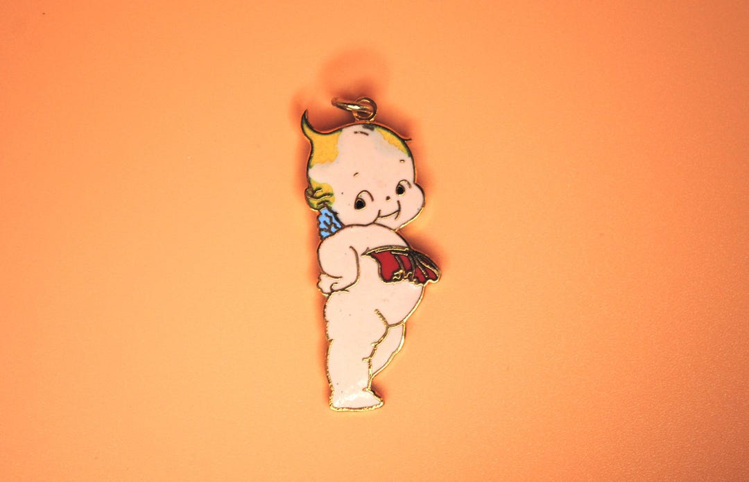 Kewpie Doll Cupid Apron Angel Vintage Charm or Pin - Etsy