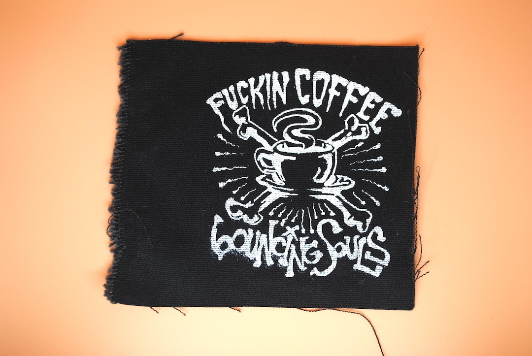 Vintage Bouncing Souls Coffee 1995 90s Punk Patch - Etsy