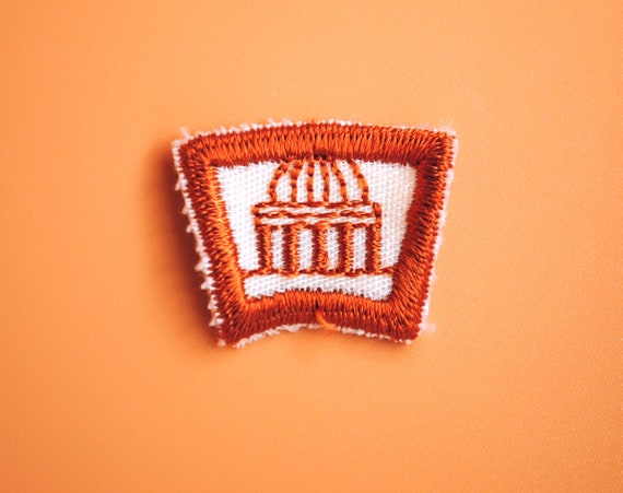 Micro Mini Capitol Washington D.C. Scout Patch - Gem