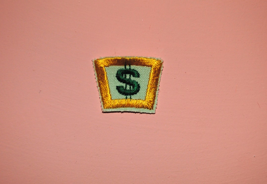Cash Money Dollar Sign Micro Mini Vintage Patch Badge - Etsy