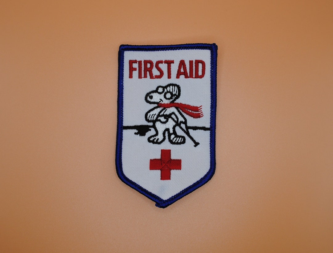 First Aid Snoopy Peanuts Vintage Boy Scouts Patch - Etsy