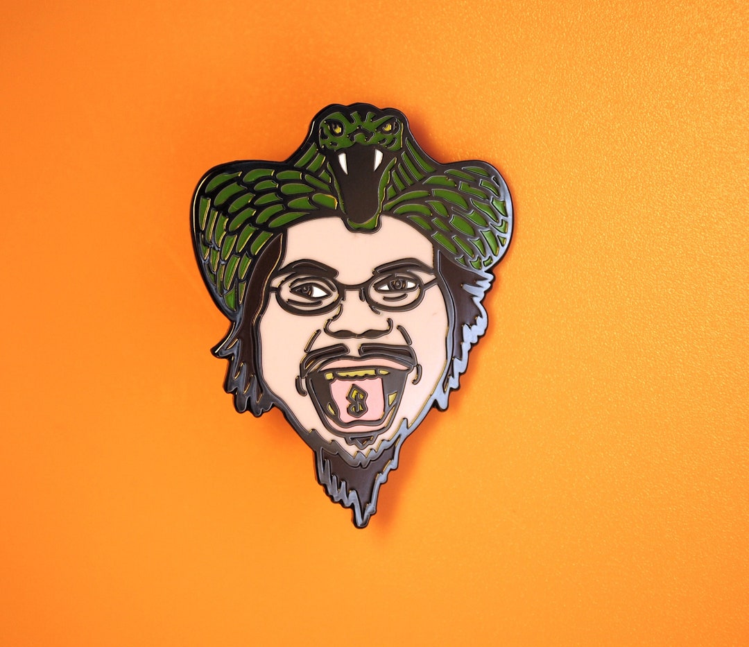 Kingcobrajfs Josh Saunders Gothic King Cobra Craft Wands Enamel Pin ...