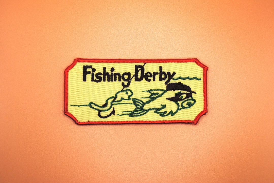 Vintage Fishing Derby Fish Fisherman Yatch Boy Scout Patch - Etsy
