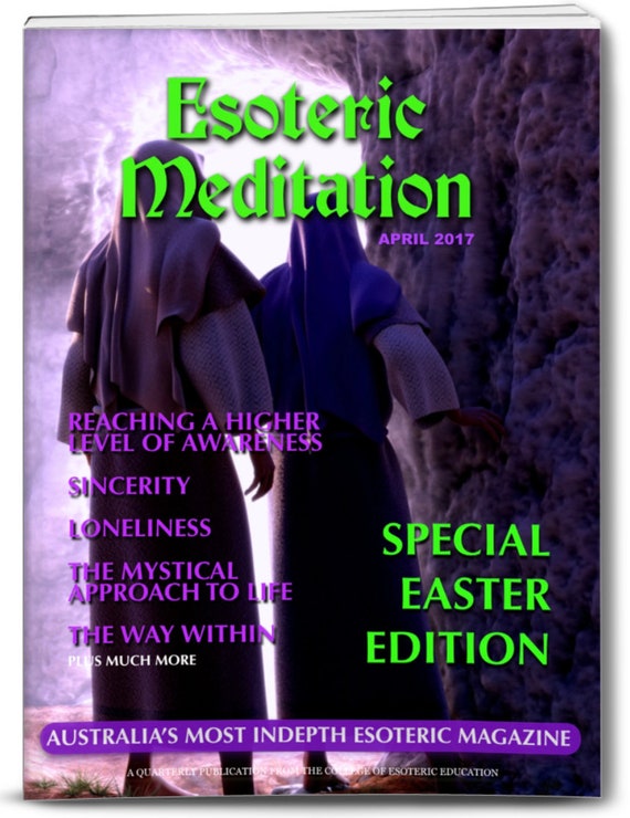 Digital ESOTERIC MEDITATION MAGAZINE. I Have Produced a | Etsy