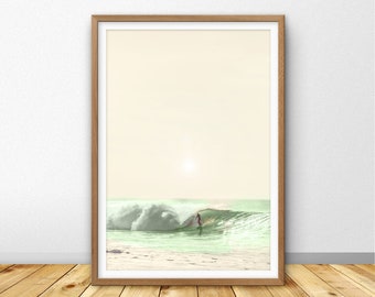 Surf print | Etsy