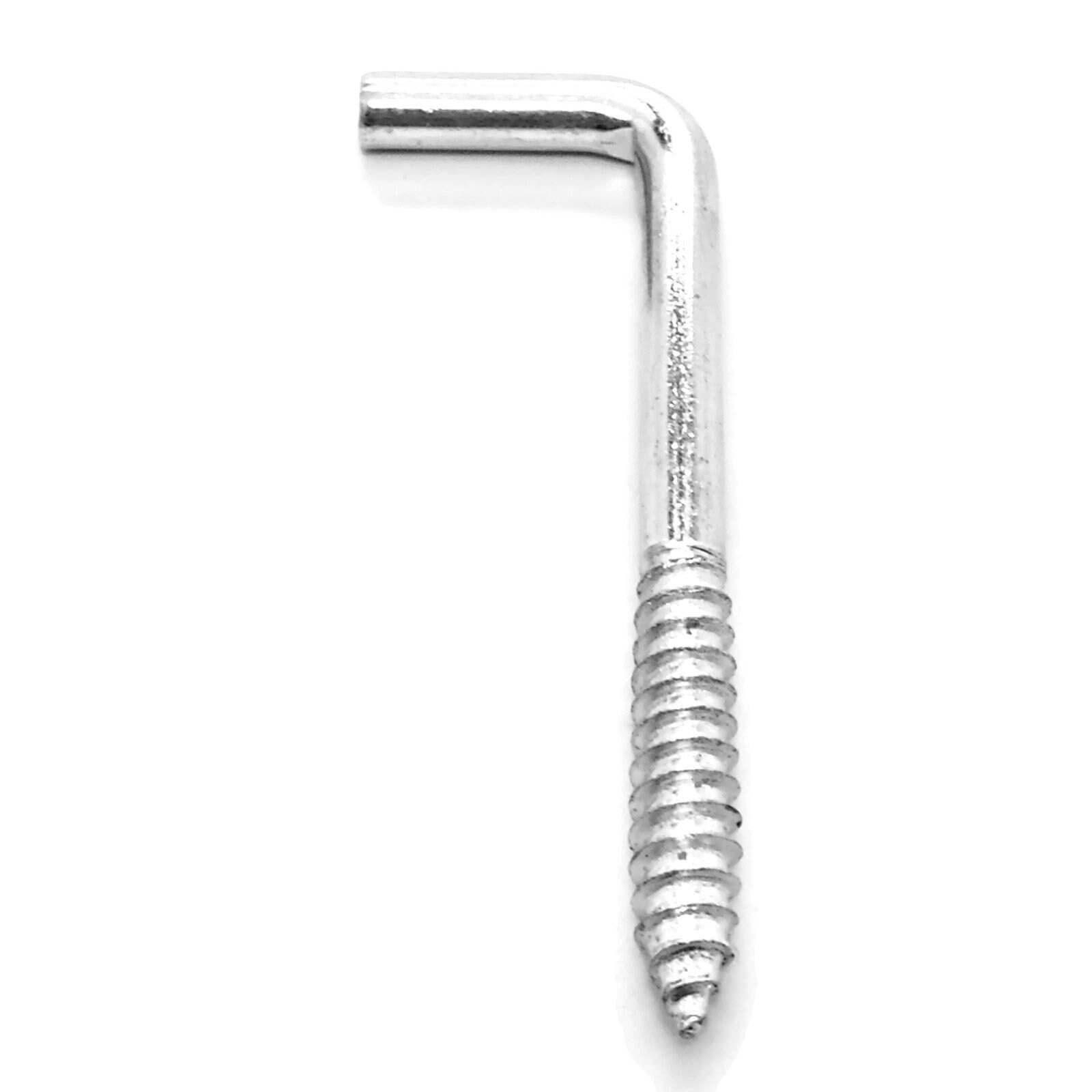 NEW Square Bend Screw Hook 4 Piece Lots 3-1/16-inches Long X 7/32-inch ...