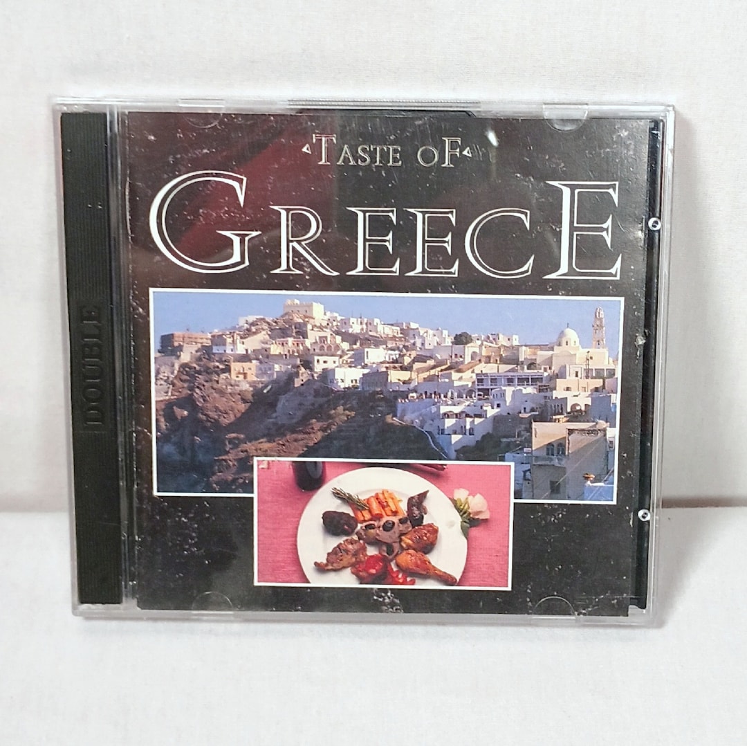 Double Disc Music CD Taste of Greece Includes Booklet With Recipes ...