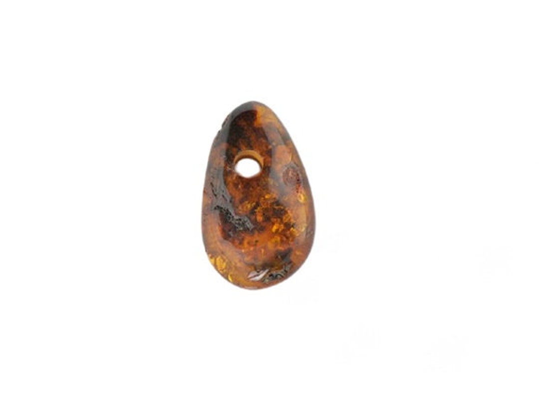 Drop Amber Pendant, Baltic Amber Piece, Jewelry Making Stone, Piece ...