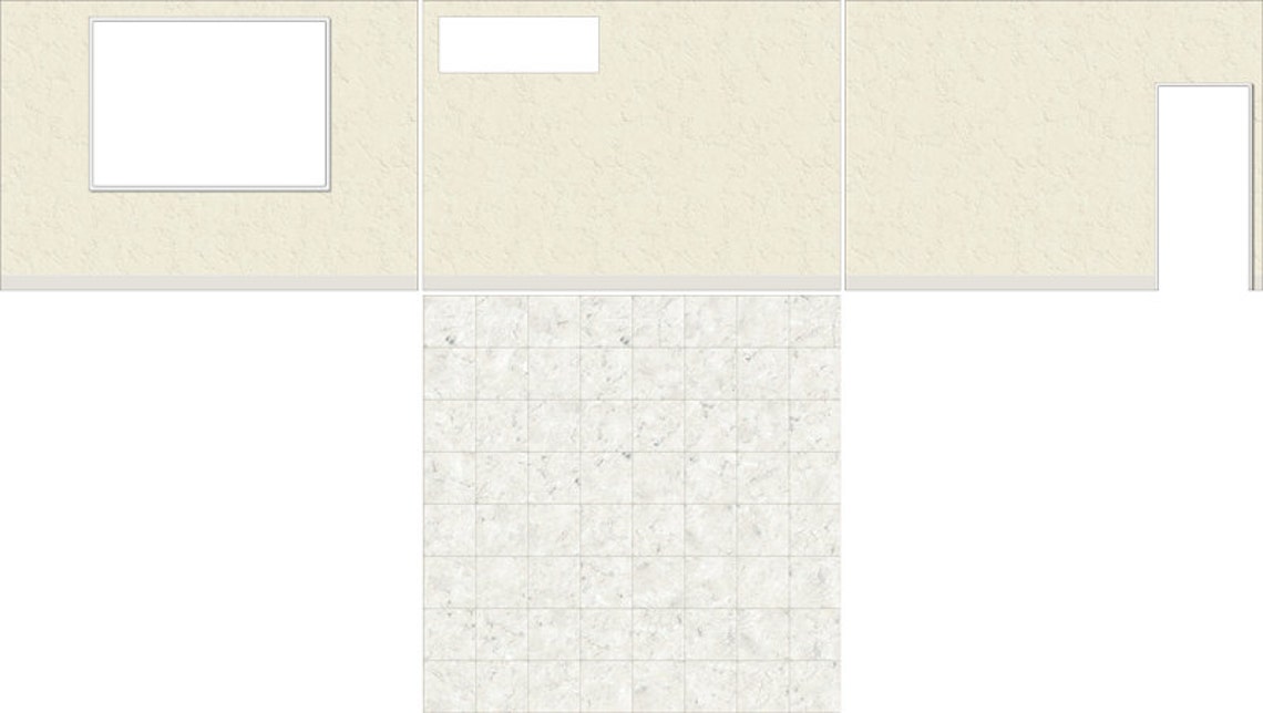 Kitchen 002 DIY Miniature Paper Craft - Etsy