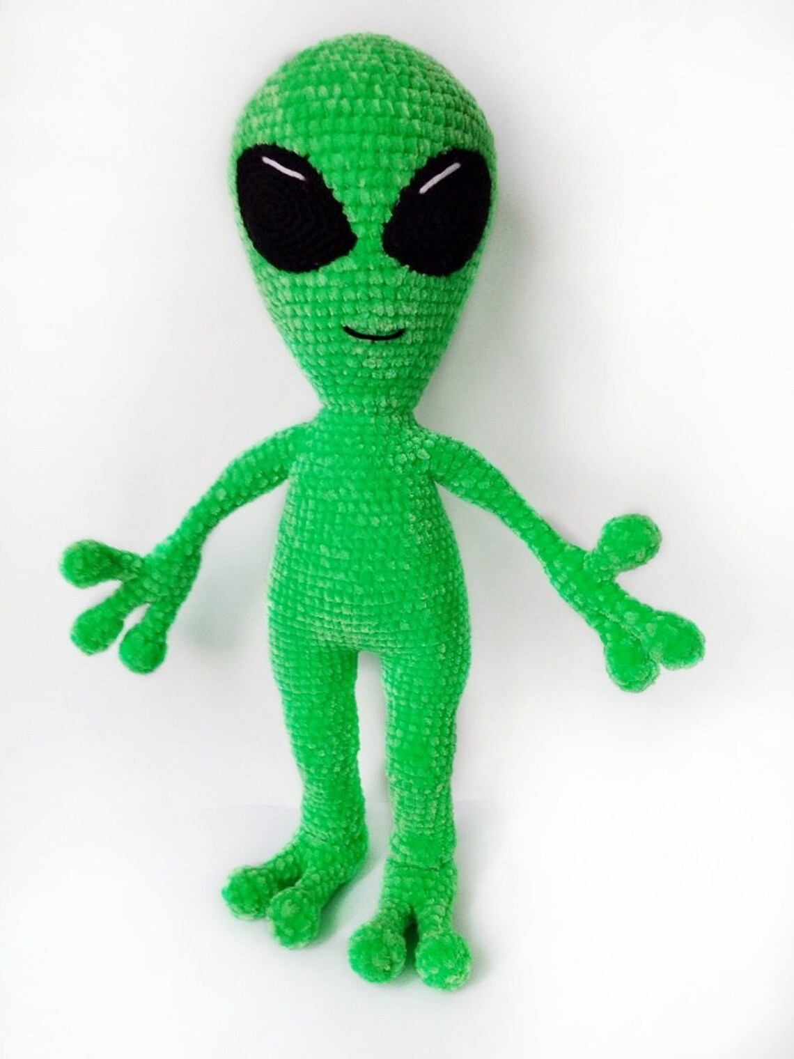 Cute alien plushie toy Space science toy Alien doll UFO decor | Etsy