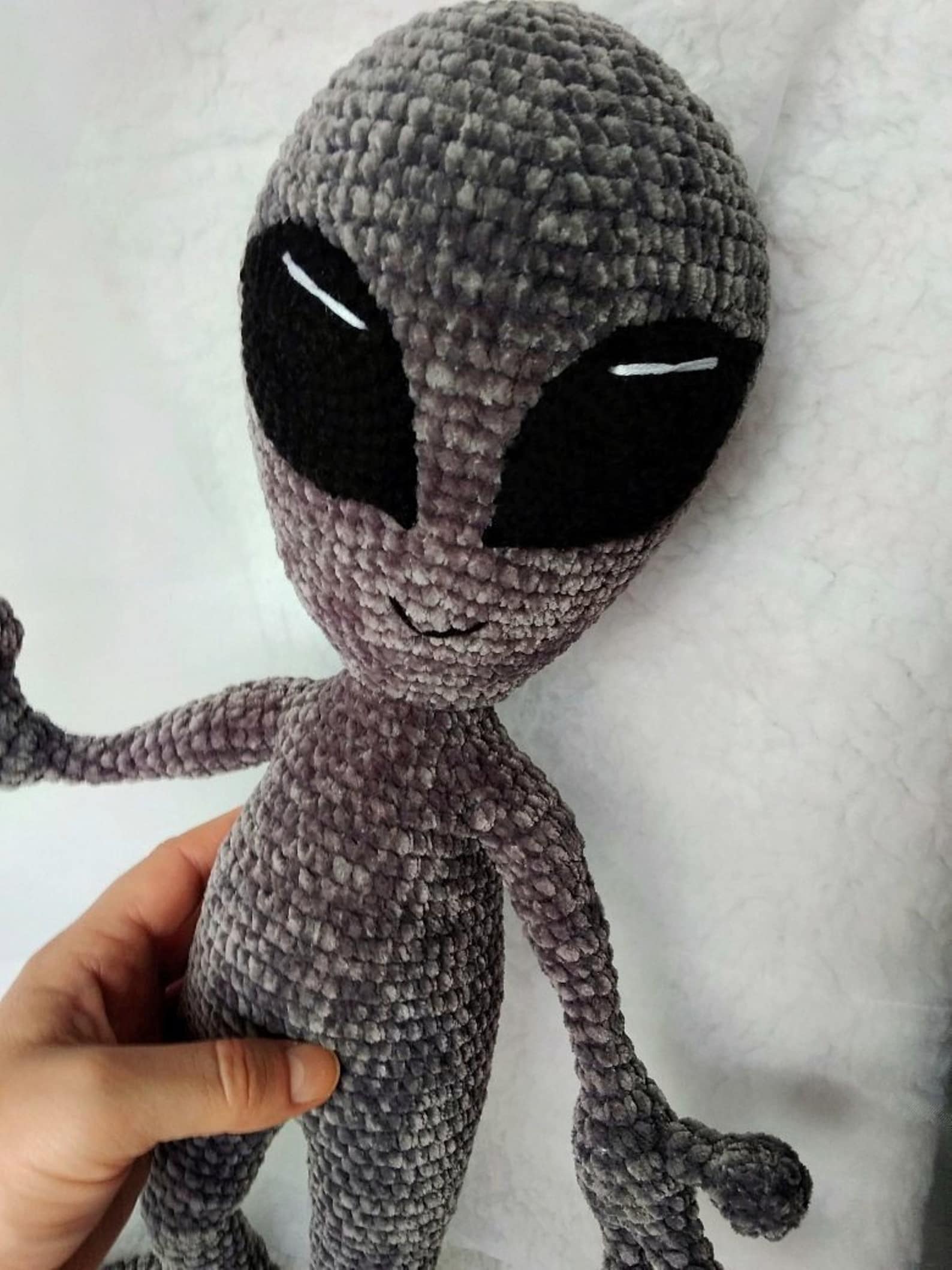 Cute alien plushie toy Space science toy Alien doll UFO decor | Etsy