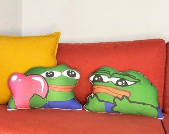 Pepe Frog Plush | Etsy