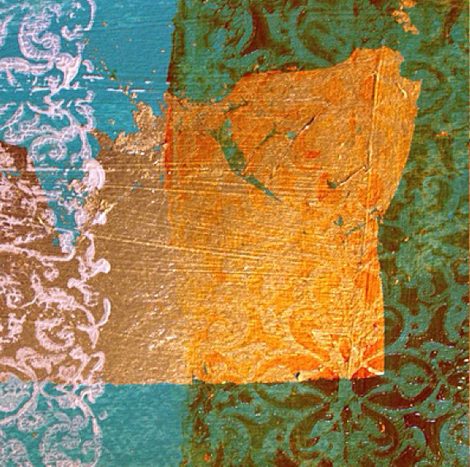 Gold Leaf Techniques #2 // Art Instruction // Step by Step Learning ...