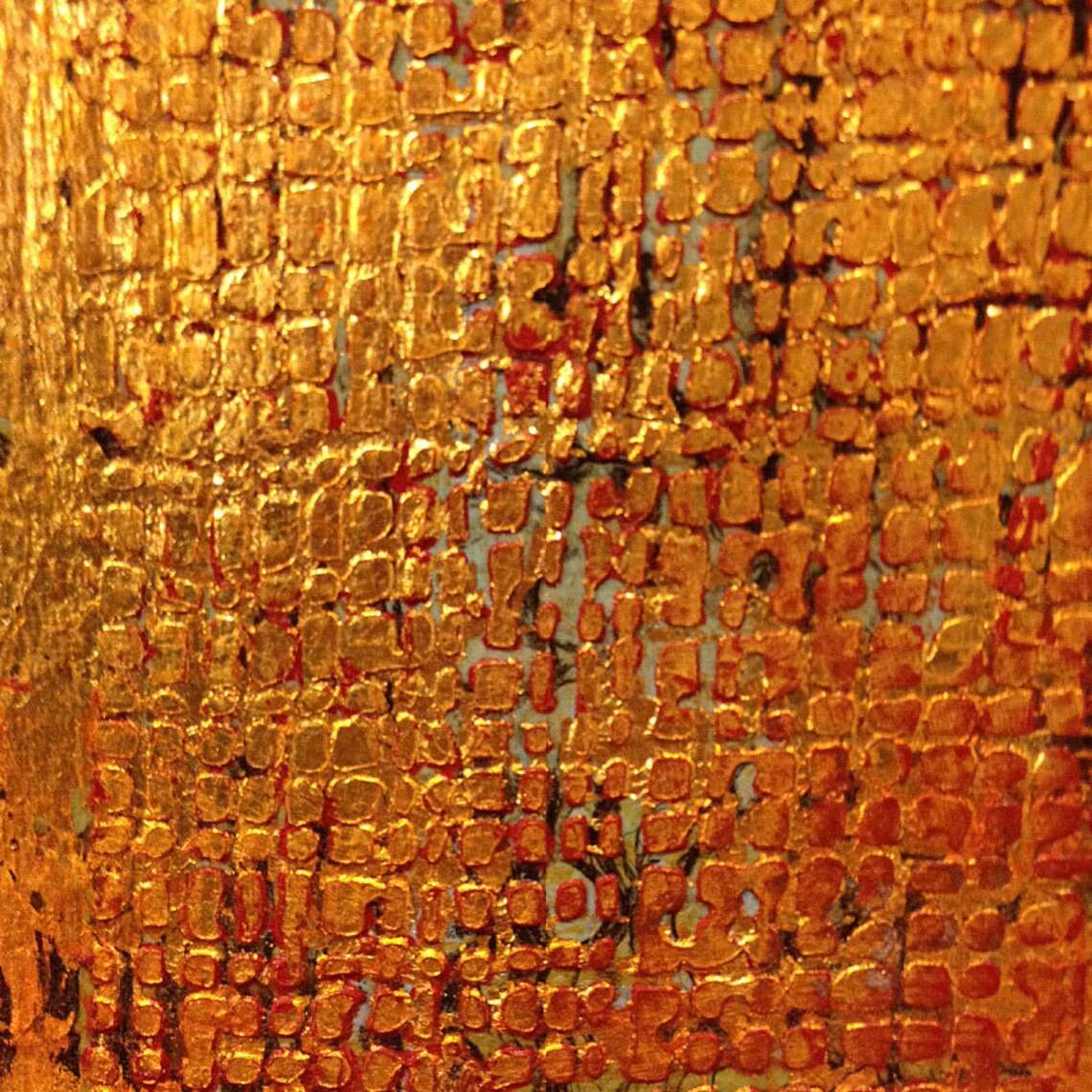 Gold Leaf Techniques 1 // Art Instruction // Gold Leaf // Mixed Media ...