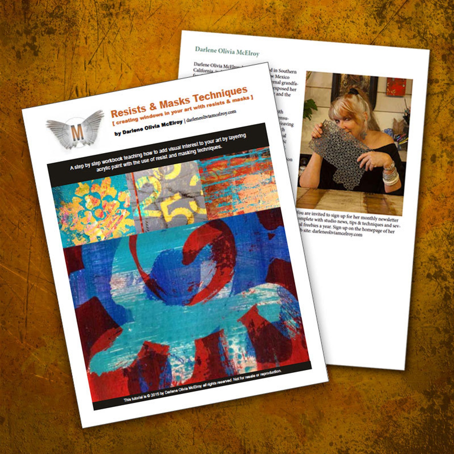 Mask & Resist Techniques // Art Instruction // Step by Step Learning ...