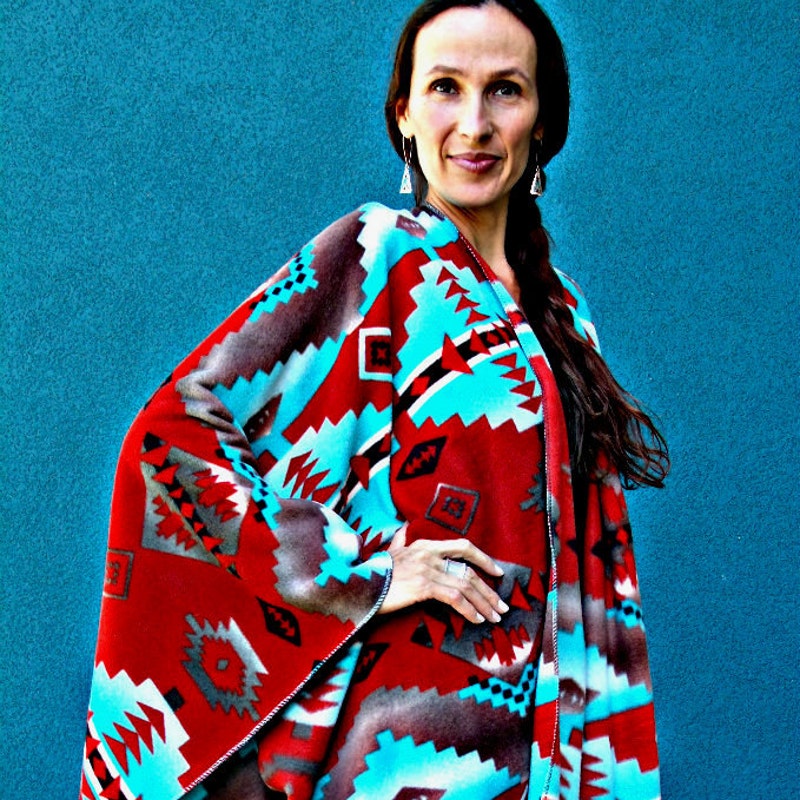 Fleece Shawl Pattern - Etsy