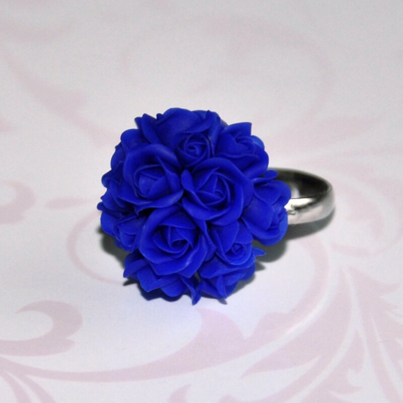 Blue Ring - Etsy