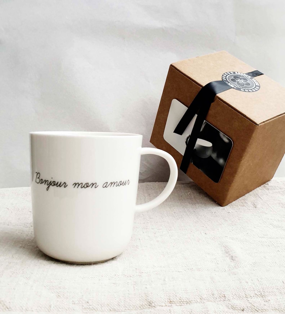 Mug "Bonjour mon amour" - Etsy France