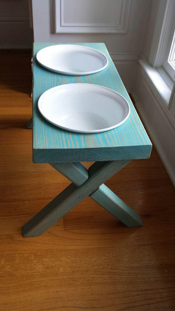 Elevated Dog Bowl Stand Farm Table Dish Feeder Raised - Etsy