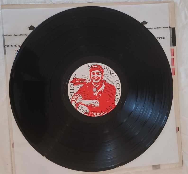 Hole Scraping Foetus off the Wheel Vintage Vinyl LP Record New Wave ...