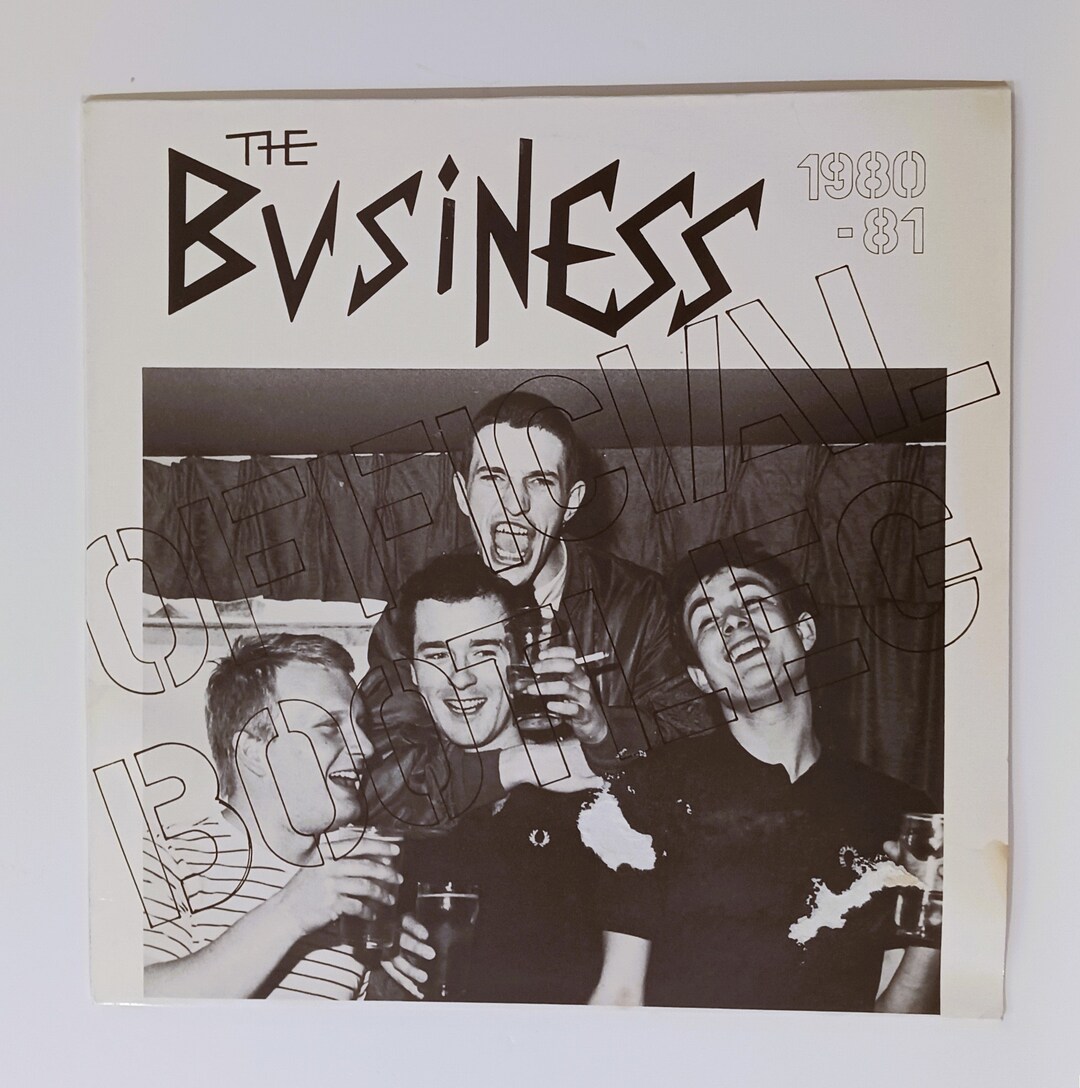 The Business 1980-81 Official Bootleg Vintage Lp Record Syndicate ...