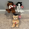 Ty Beanie Babies Halloween Cats & Dogs Fraidy, Superstition, Tremble ...