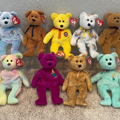 Retired TY Beanie Babies See Description and Pick Your Beanie - Etsy