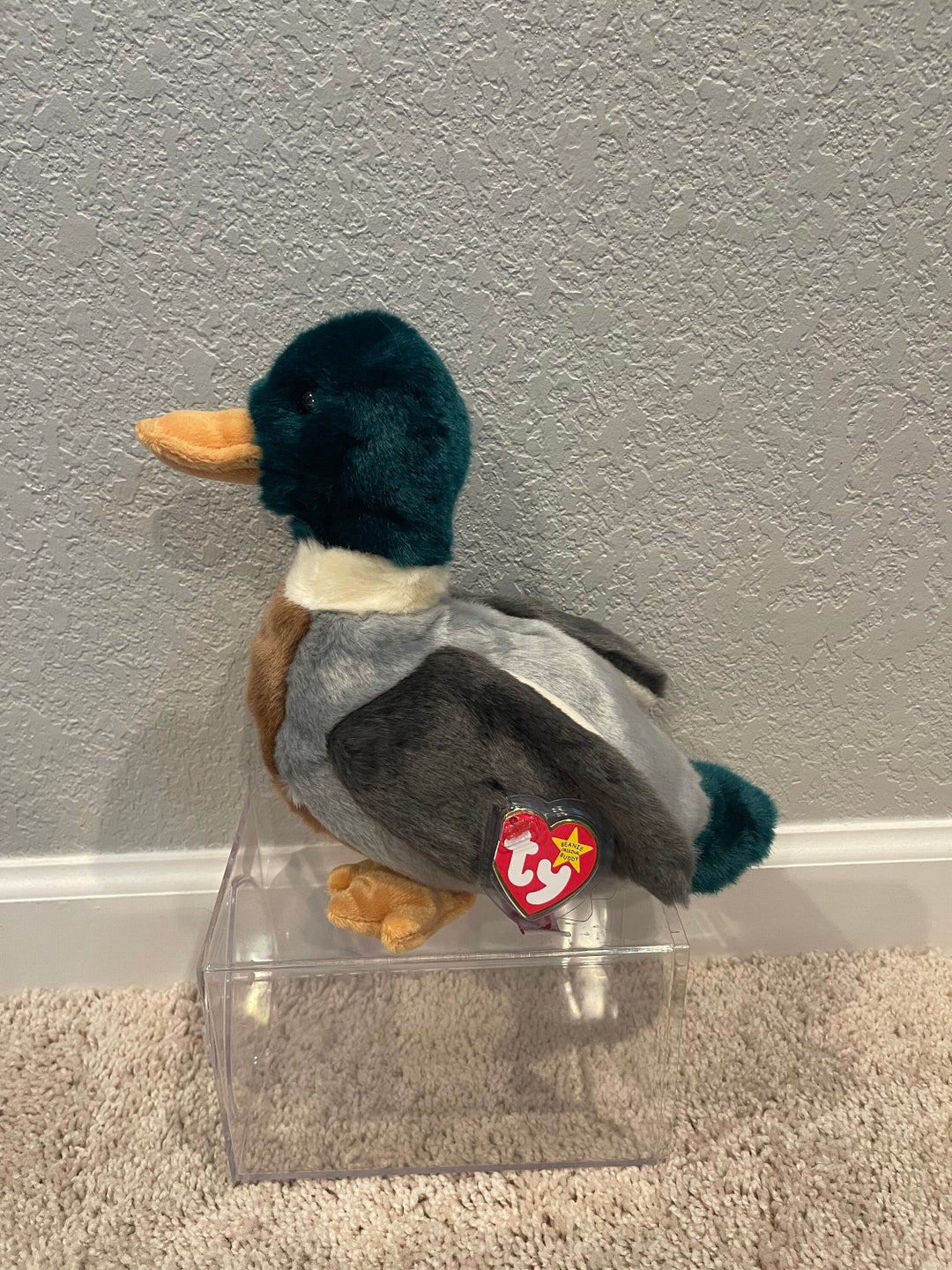Ty Beanie Buddy large Jake the Duck 10 - Etsy