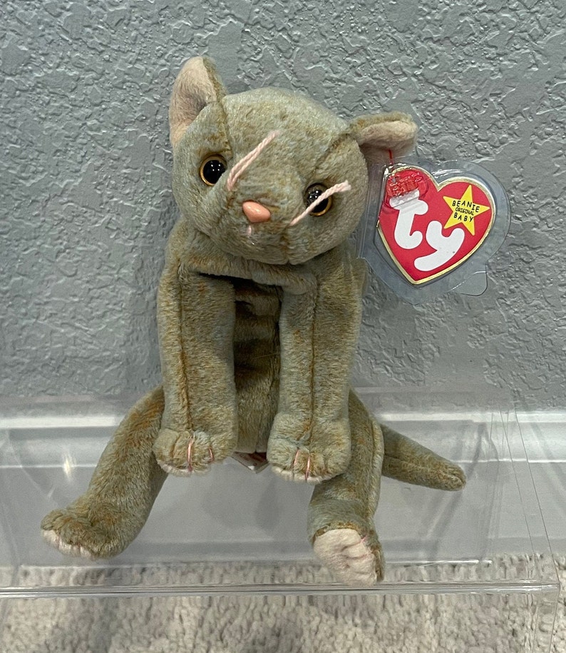 Ty Beanie Babies Cats Amber Silver Scat your Choice - Etsy
