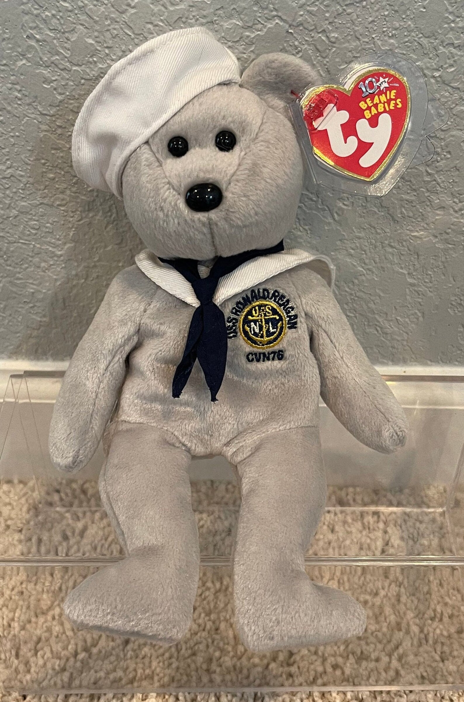 Ty Beanie Babies Bears Bearon Premier Ronnie Clubby - Etsy