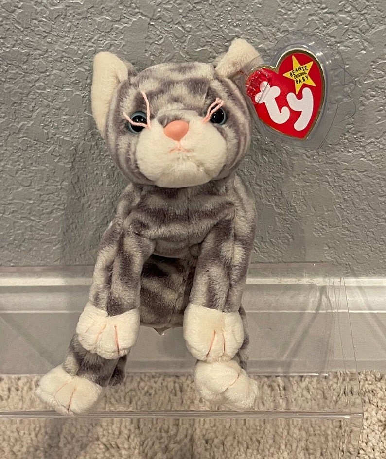 Ty Beanie Babies Cats Amber Silver Scat your Choice - Etsy