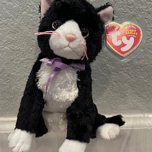 Ty Beanie Babies - Cats - Fancy, Fussy, Tangles, Frisky, Frisco ...