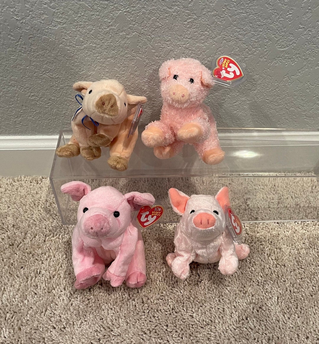 Ty Beanie Babies Pigs Hamlet Knuckles Soybean Luau - Etsy