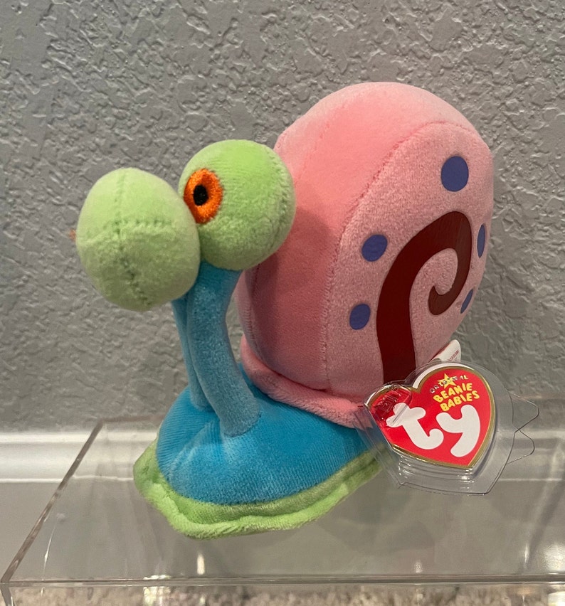 Ty Beanie Babies Patrick Star Mr. Krabs Gary the Snail - Etsy