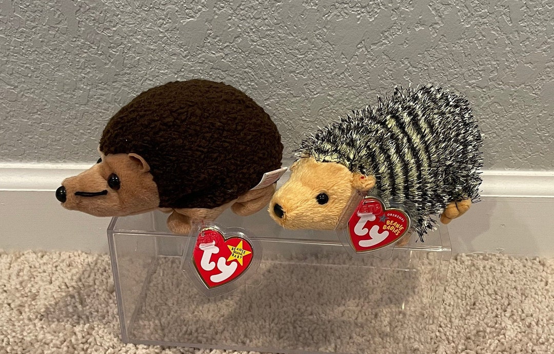 Ty Beanie Babies - Hedgehogs - Prickles, Chuckles (your Choice) - Etsy
