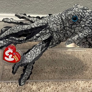 Ty Beanie Babies - Ocean - Seahorse, Seal, Octopus, Squid, Stingray ...