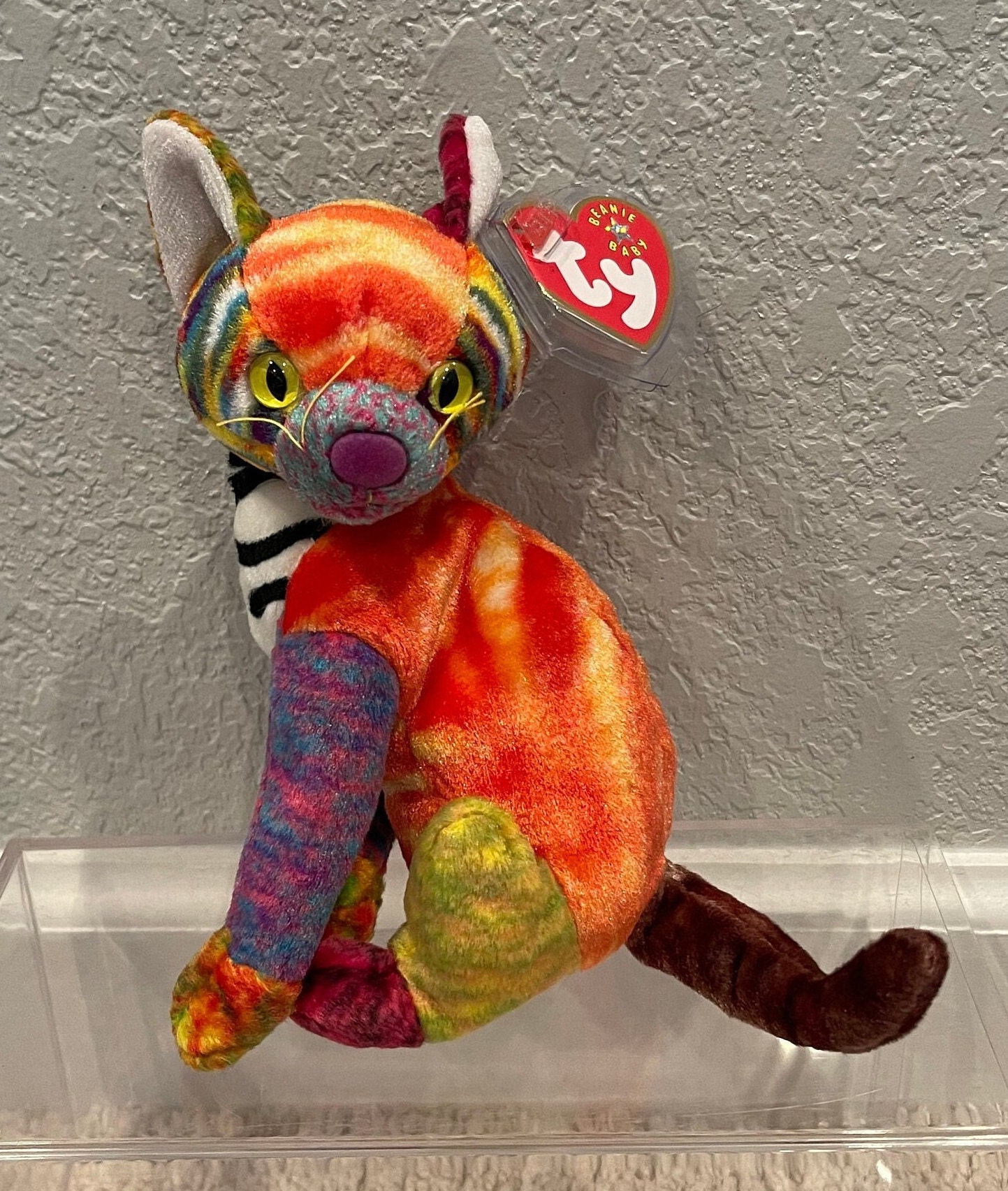 Ty Beanie Babies Cats Kaleidoscope Jaz Hodge-podge - Etsy